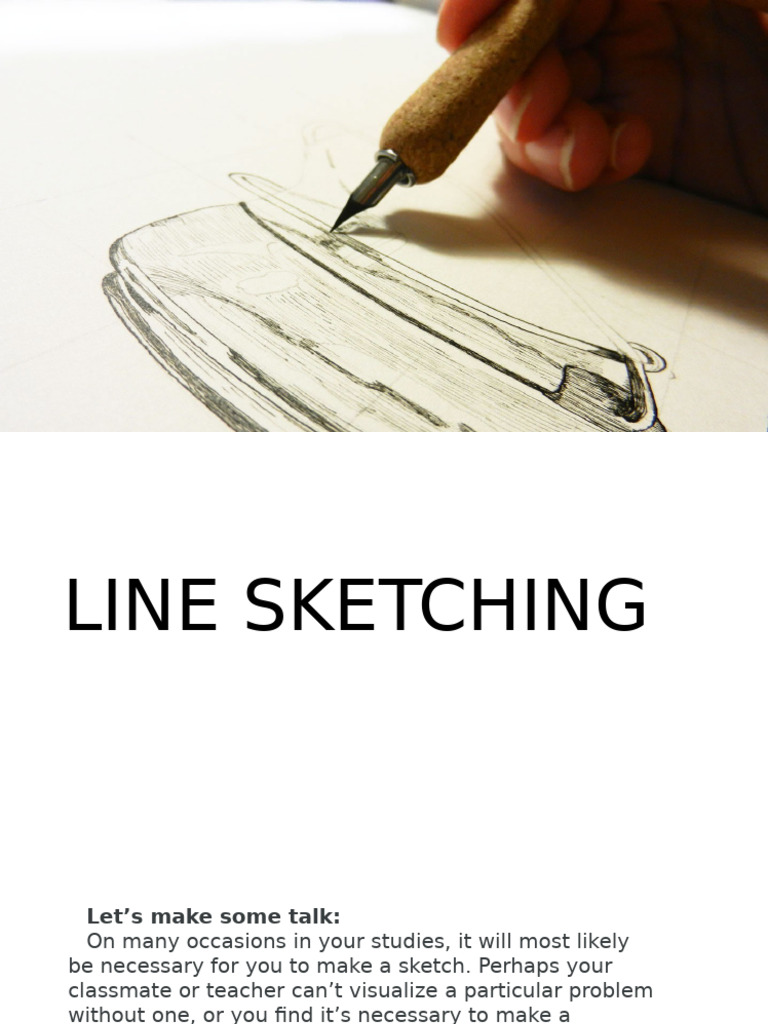 Line Sketching | PDF | Drawing