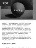 4 Types of Shading Techniques Used in Art - Each | PDF | Drawing