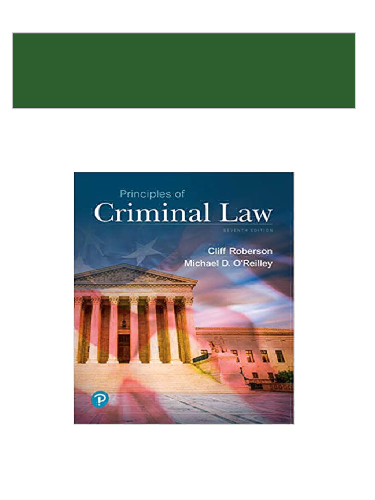 Immediate Download (Ebook PDF) Principles of Criminal Law 7th Edition ...