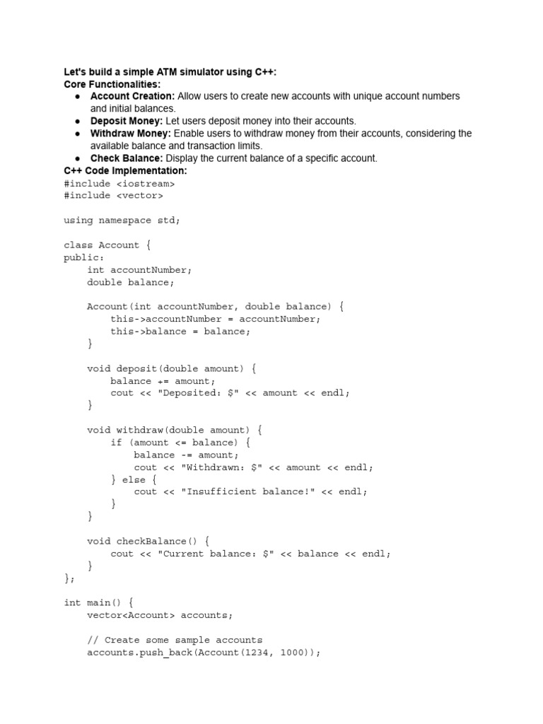 Give Me A Specific Idea With C - Code-1 | PDF | C++ | Computer Programming