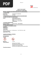 Safety Data Sheet Nitomortar Tc2000 Base: Revision Date: 26/06/2019 Revision: 0 | PDF | Toxicity ...