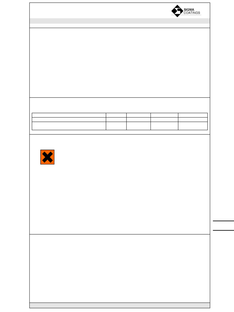 Sigma Novaguard Base Safety Data Sheet | PDF | Carbon Dioxide ...
