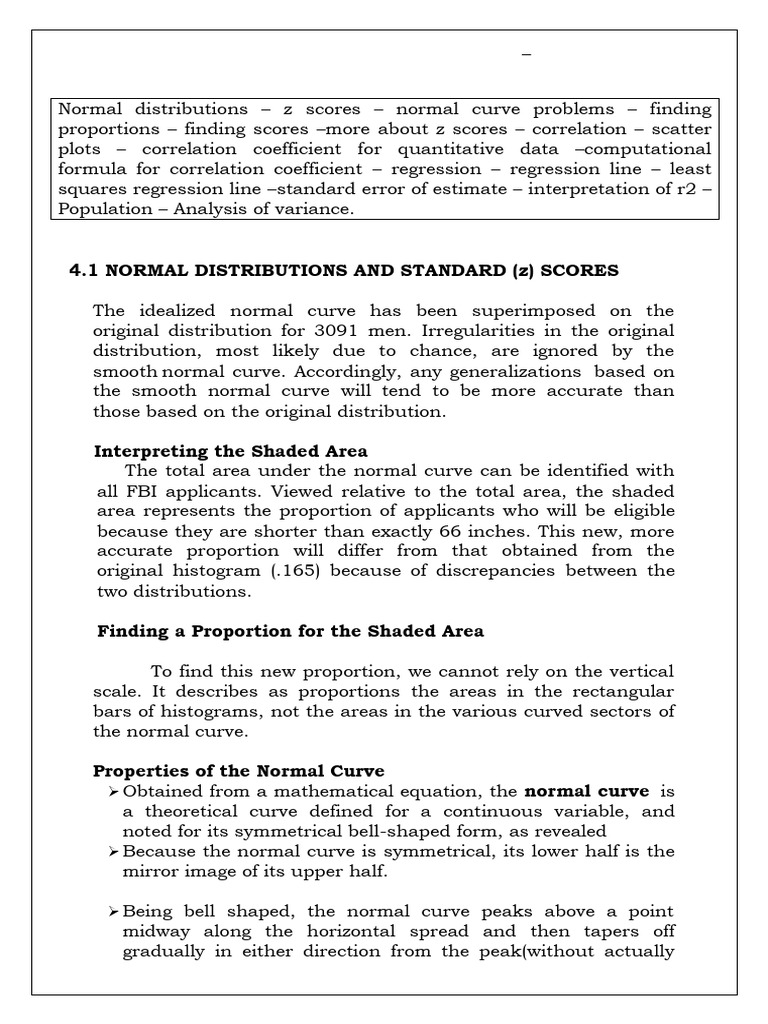 UNIT IV | PDF | Regression Analysis | Linear Regression