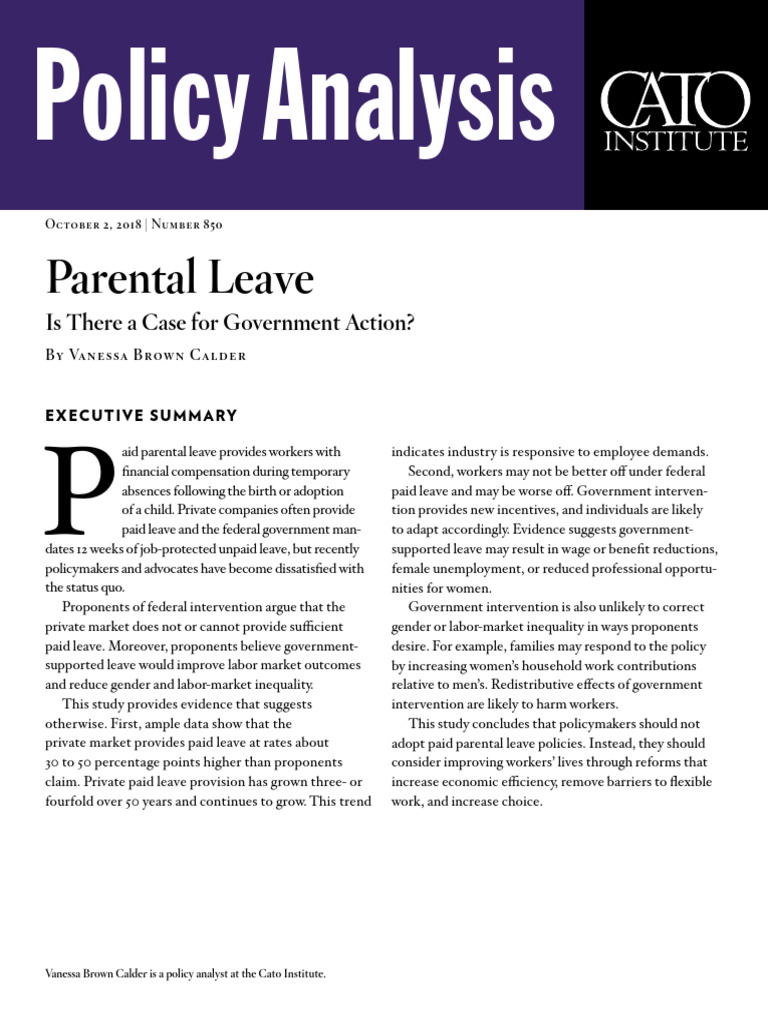 Signature Assignment Sociology CPCC | PDF | Employment | Parental Leave