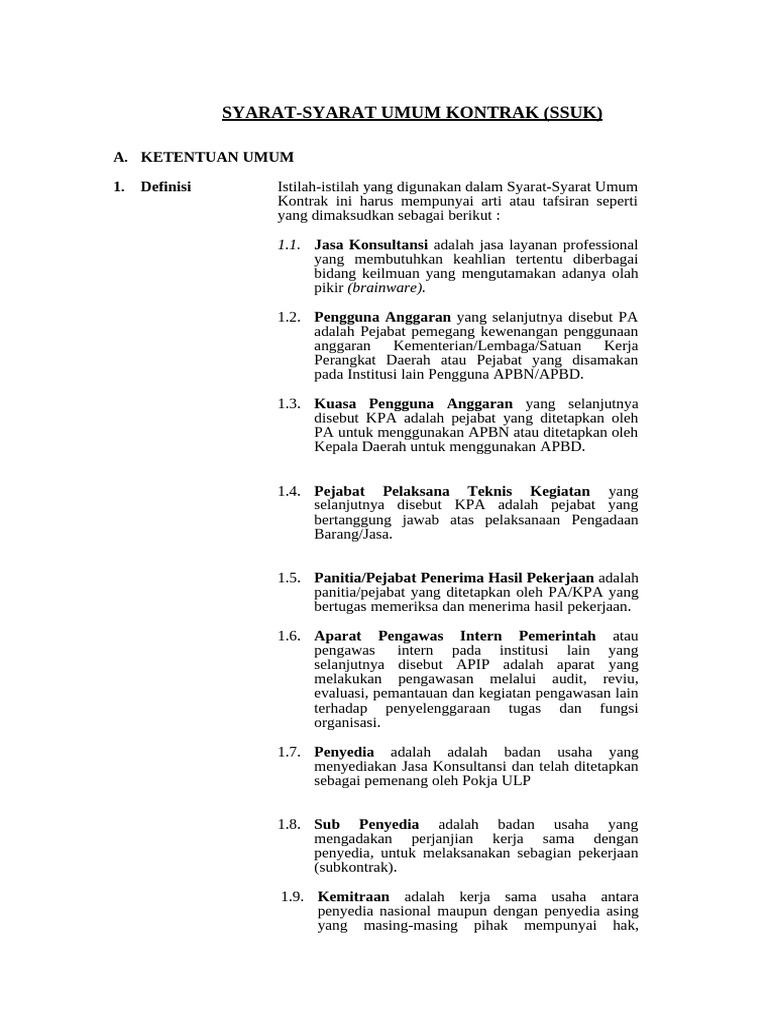 4. SSUK dan SSK(1) | PDF