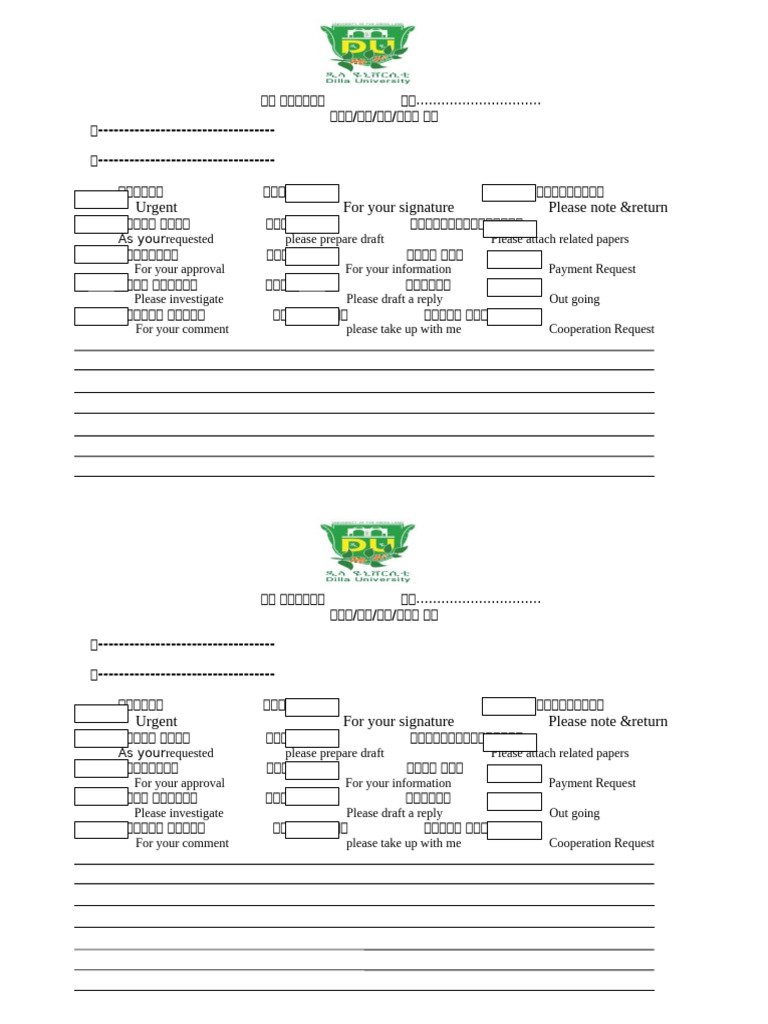 Urgent For Your Signature Please Note &return | PDF