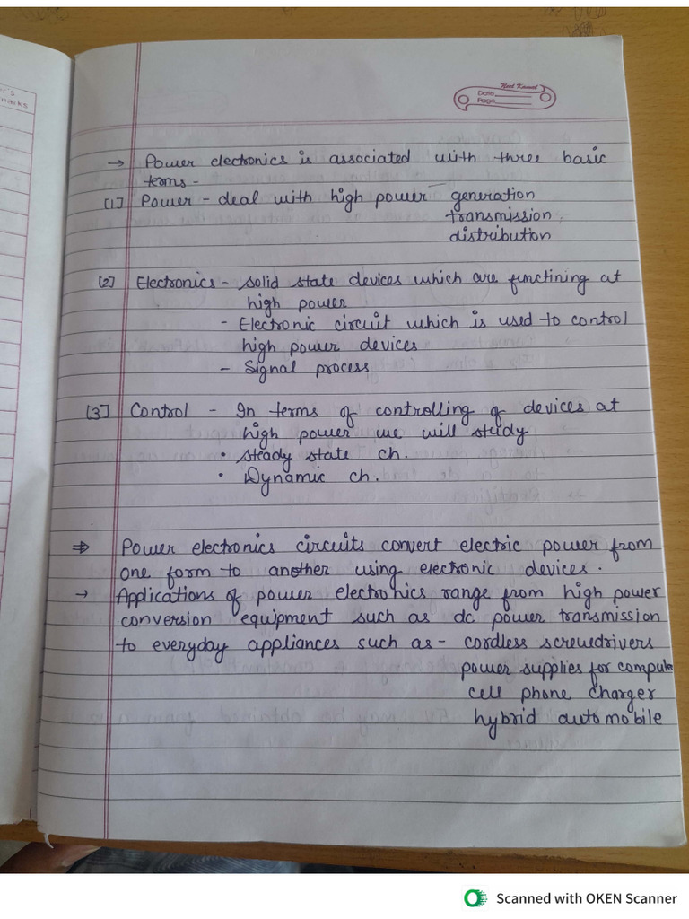 Power Electronics 1 | PDF