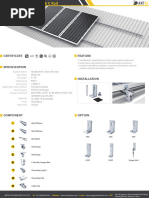 Antai Solar Mounting Systems Overview | PDF | Roof | Solar Panel