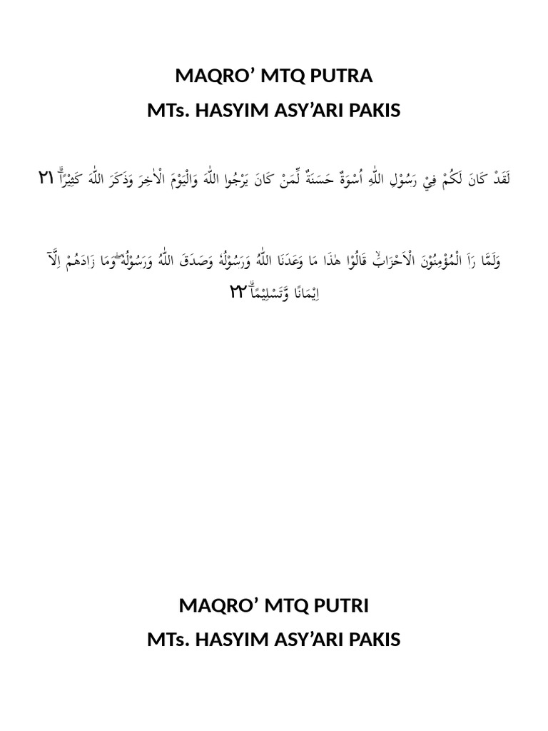 MAQRO | PDF