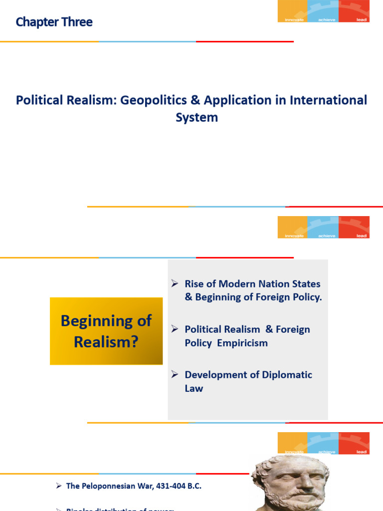 Political Realism and International Relations | PDF | Neoliberalism ...