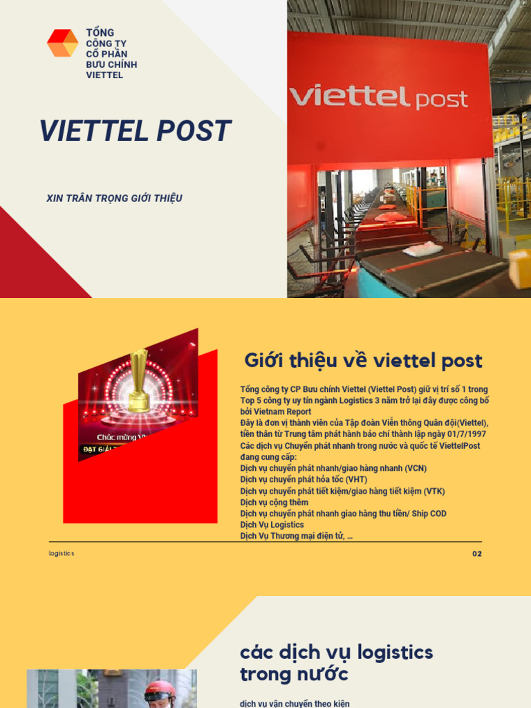 Giới Thiệu Về Viettelpost | PDF