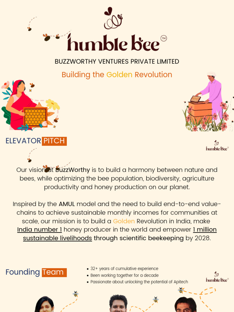 Humble Bee Deck SUCDEN Farmer Sensitization-Compressed | PDF | Beehive ...