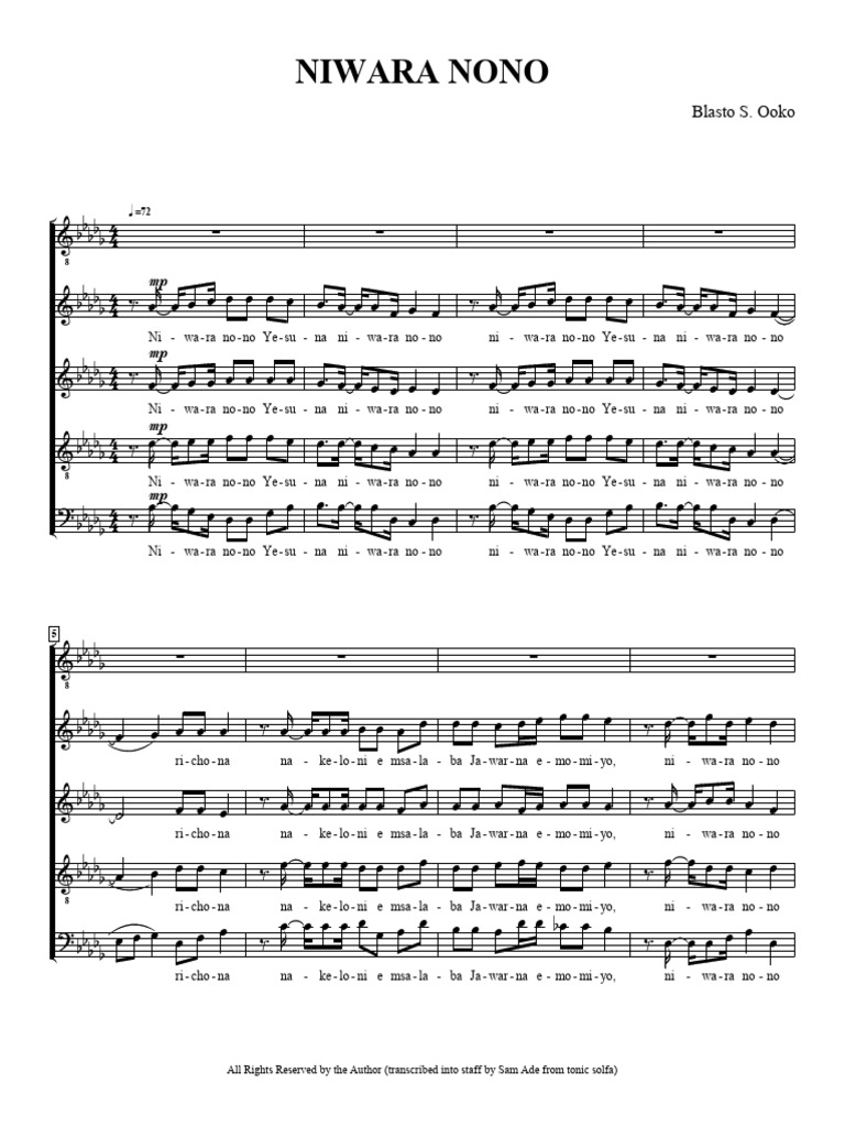 NIWARA NONO-1 | PDF
