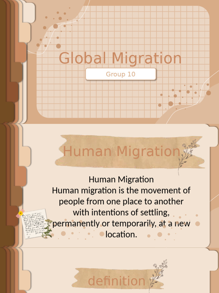 Global Migration | PDF