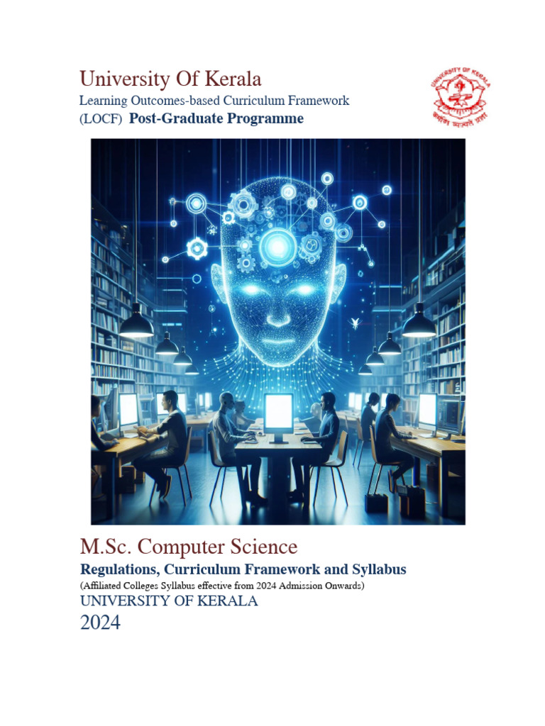 M.Sc. Computer Science Syllabus 2024 | PDF | Scheduling (Computing ...