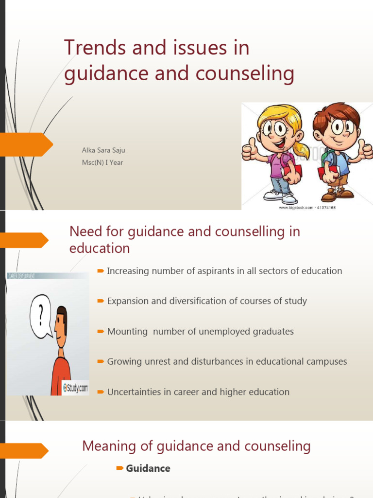 13 Trends and Issues in Guidance and Counseling | PDF | Psychotherapy ...