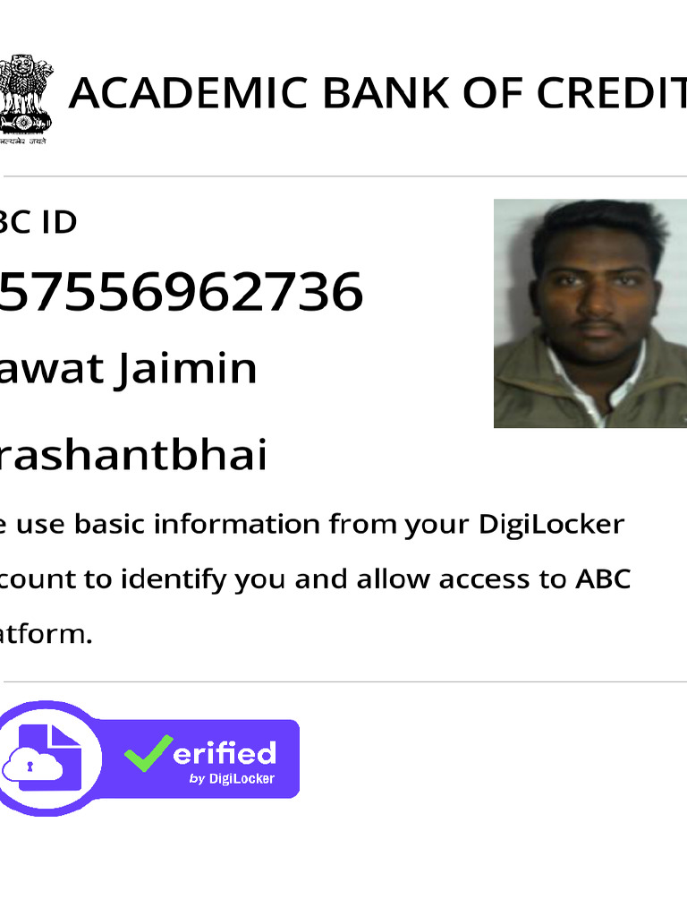 Abc Id Card | PDF
