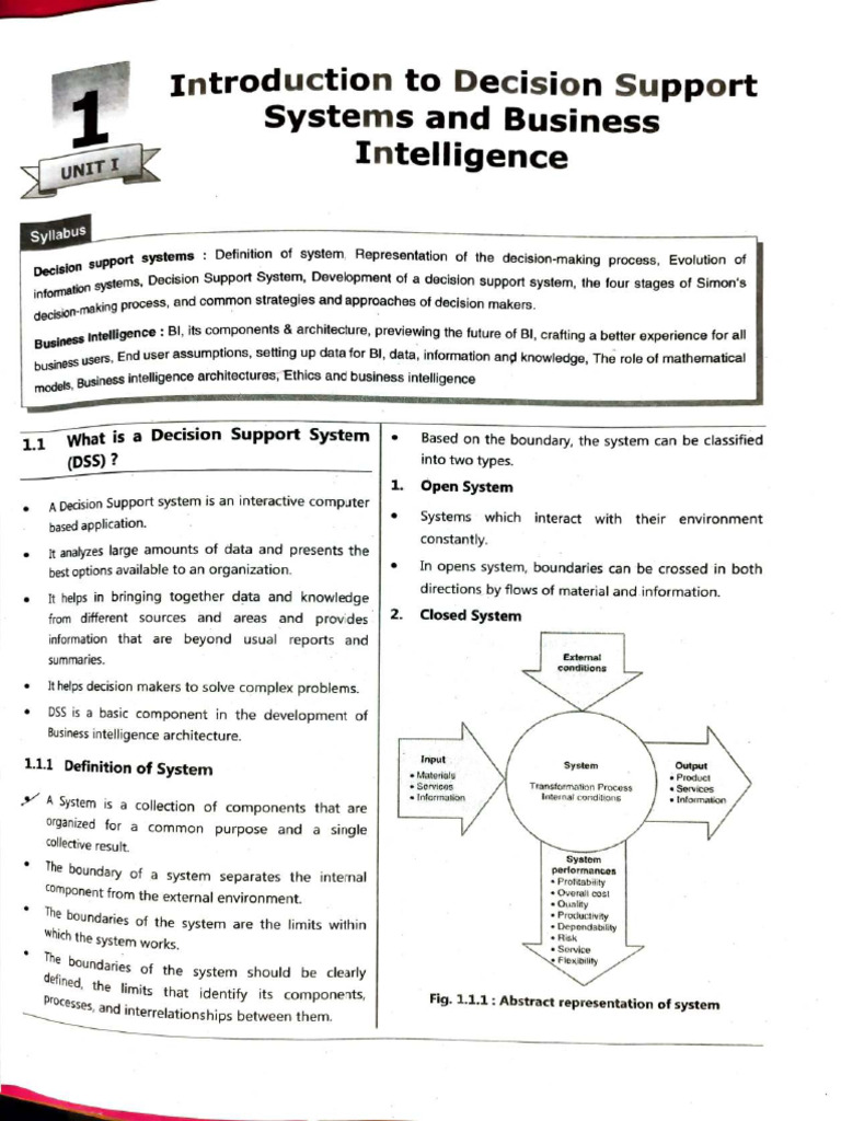 Business Intelligence 2019 Unit 1 2 Techknowledge | PDF