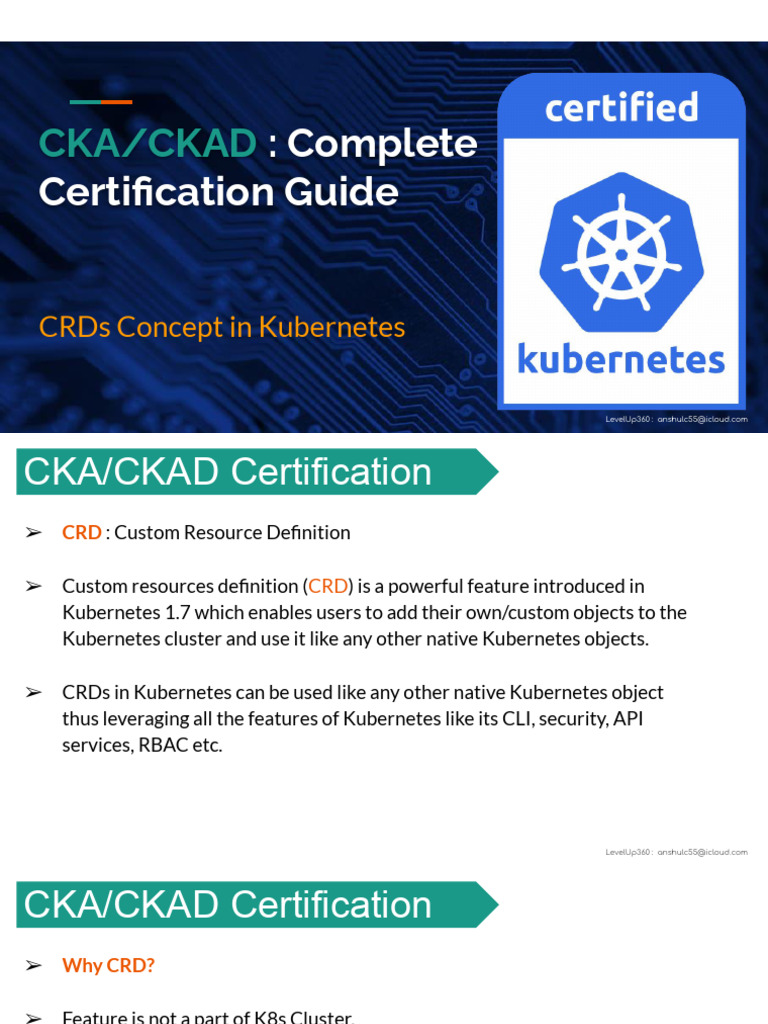 Crdsconceptinkubernetes Pdf 