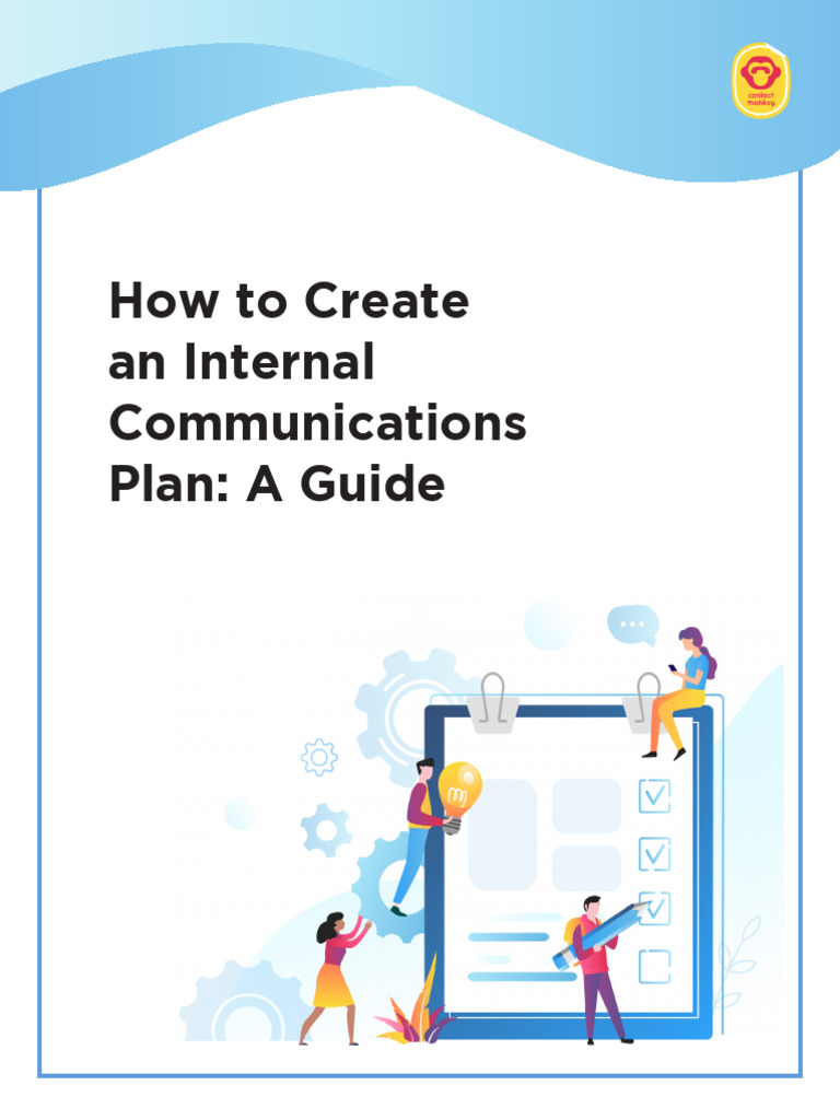 Internal Communication Plan Ebook | PDF | Communication | Goal