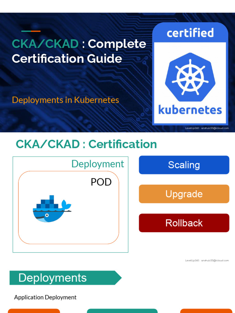 Deployments in Kubernetes | PDF