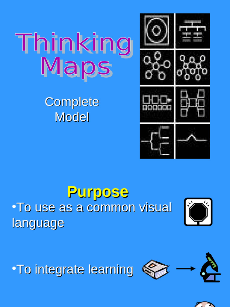 1 Thinking Maps Complete Model | PDF | Map | Idea