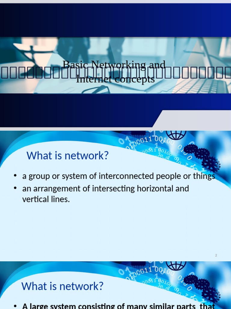 Networking and Internet Basics Guide | PDF | World Wide Web | Internet ...