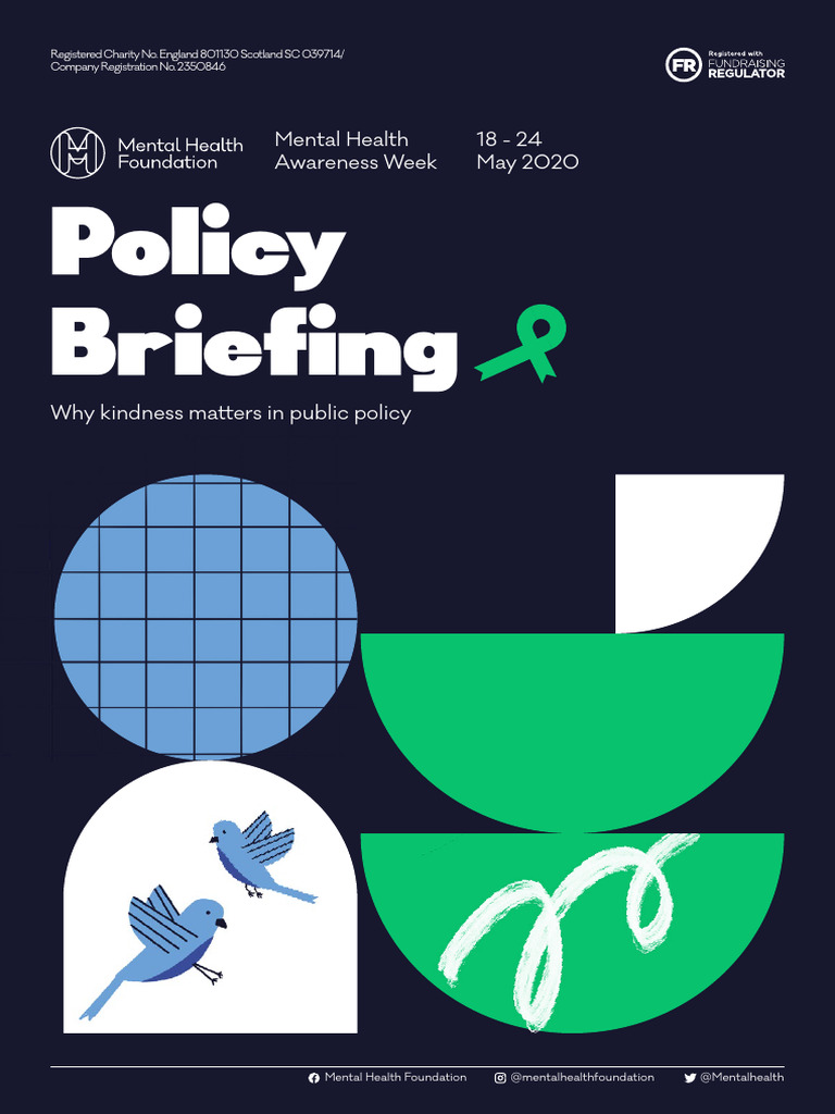 MHAW20 Why Kindness Matters in Public Policy Policy Briefing | PDF ...