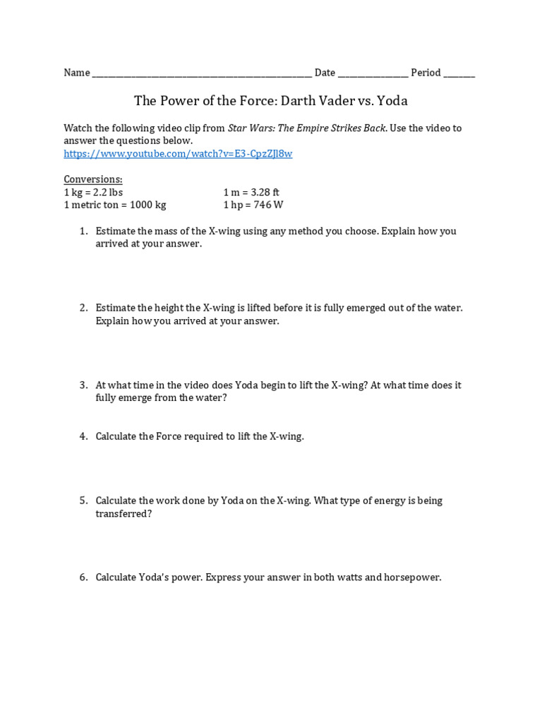 Power of The Force | PDF