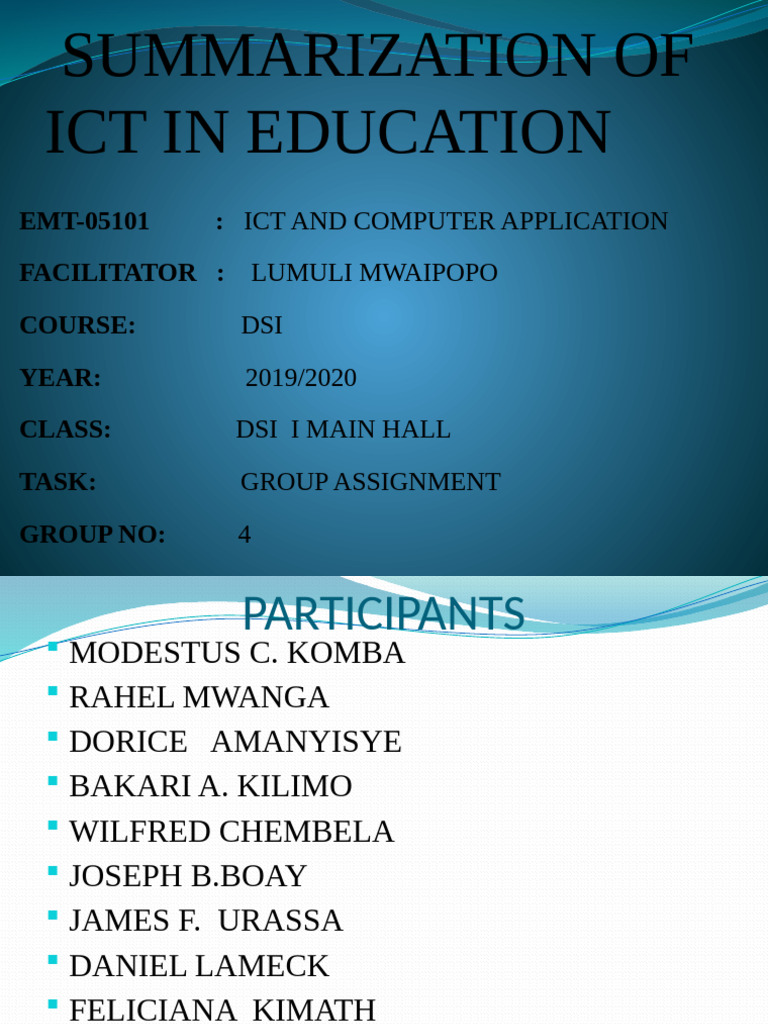 Ict in Education - 075908 | PDF | Input/Output | Computer Data Storage