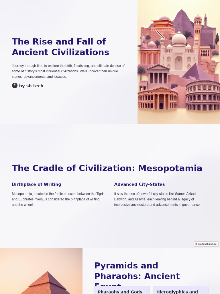 Ancient Civilizations Unveiled | PDF | Byzantine Empire | Mesopotamia