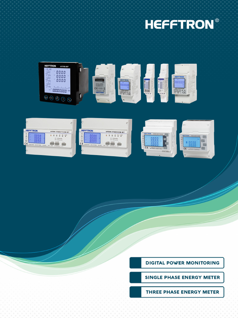 Hefftron Energy Meters 2020 (FIX) | PDF | Ac Power | Alternating Current