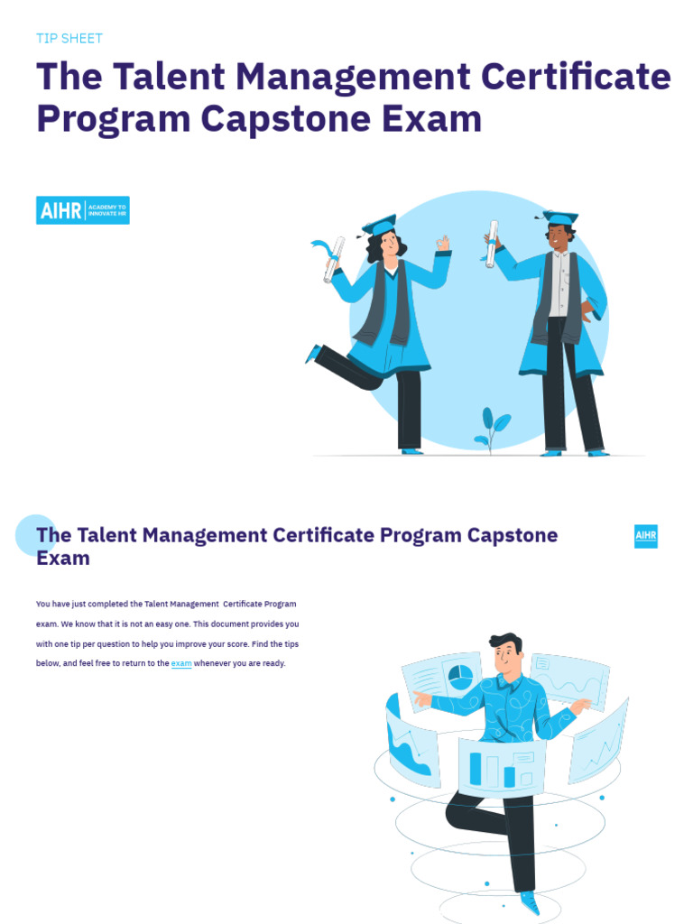 Talent Management Exam Tips for Success | PDF | Leadership ...