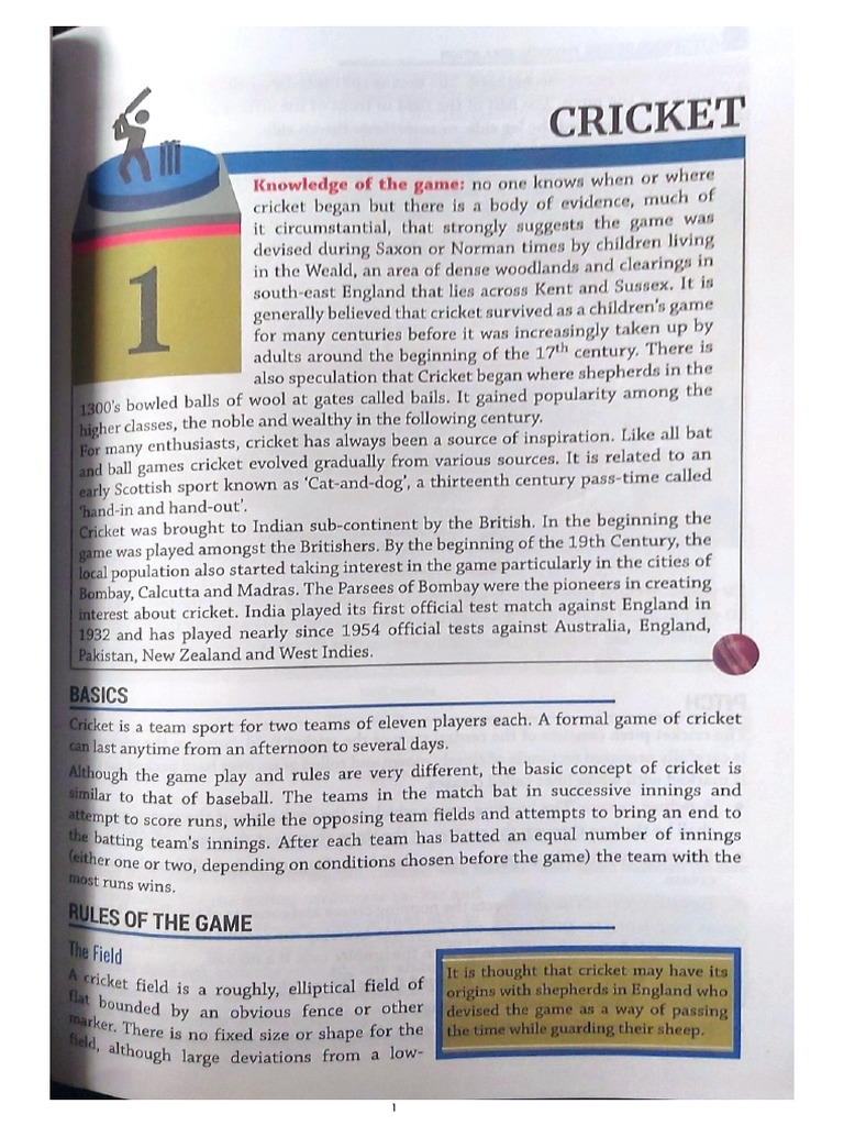 Cricket | PDF