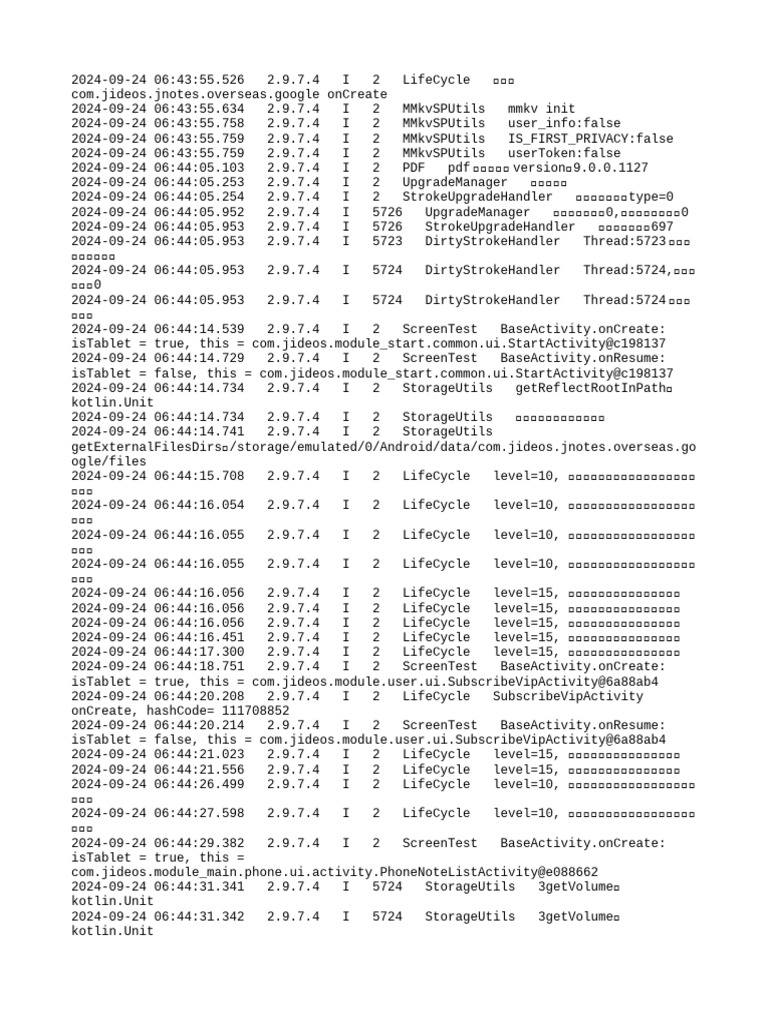 2024 09 24 - Log | PDF | Computer Programming | Programming Paradigms