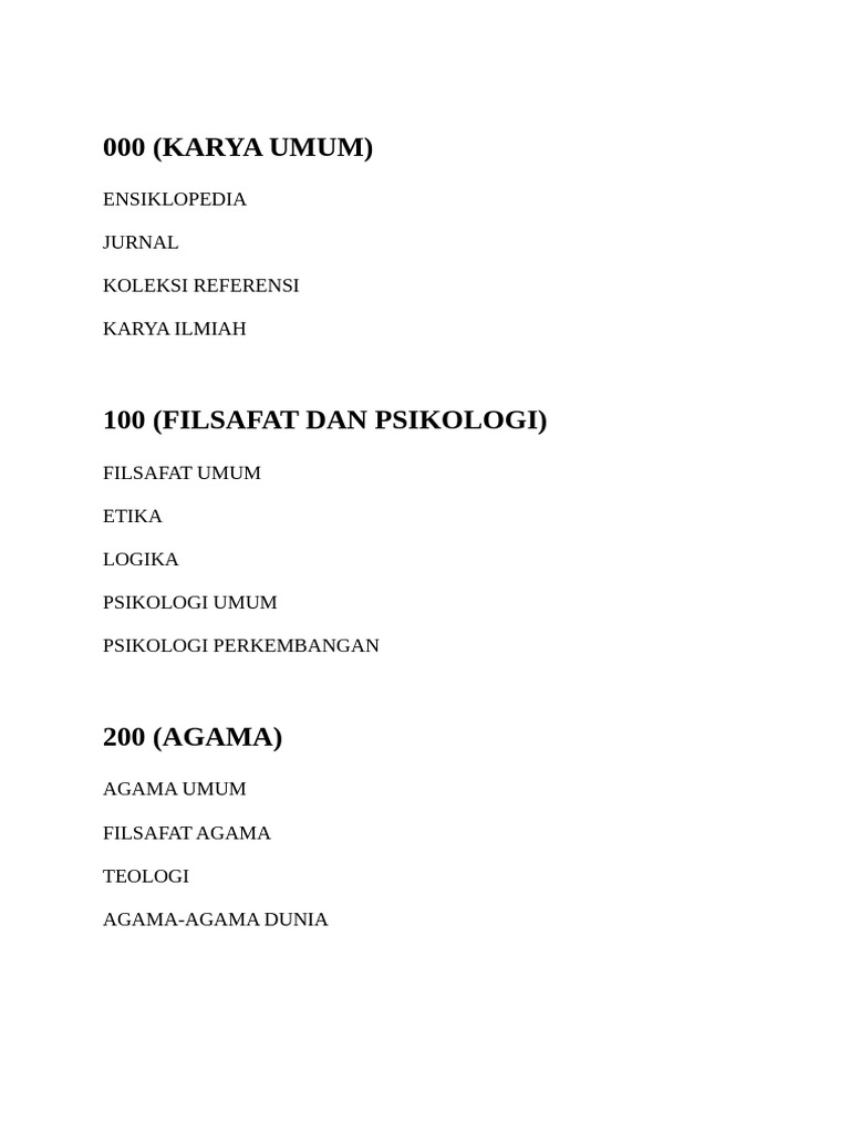 Tabel Rak Buku | PDF