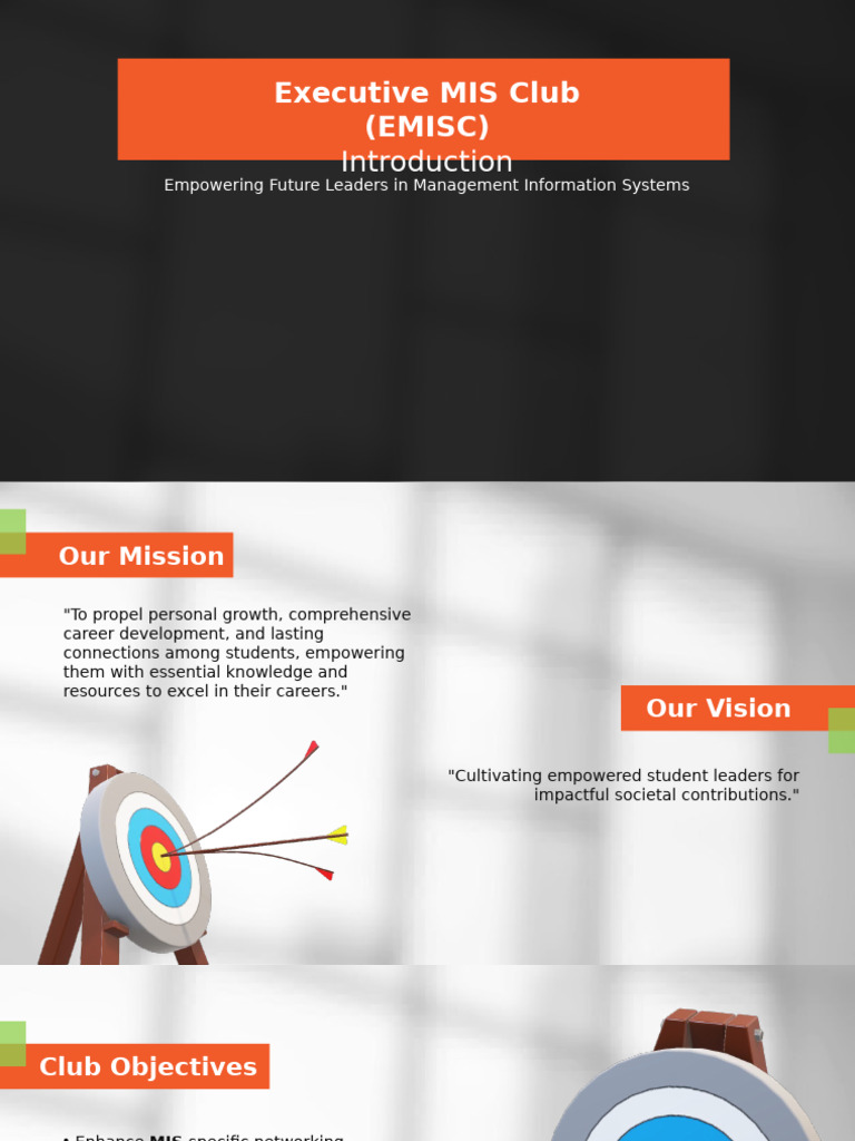 MIS Executive Club | PDF | Mentorship | Business