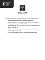 JANJI WASIT Dan Janji Atlit | PDF