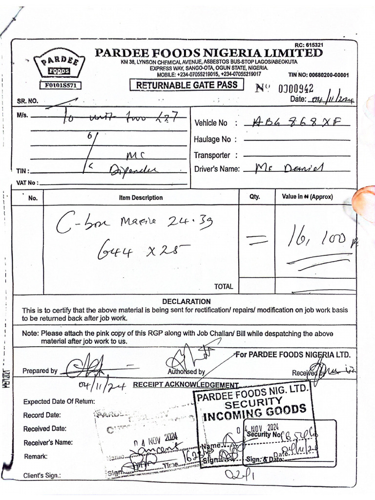 NRGP ( Daniel) | PDF