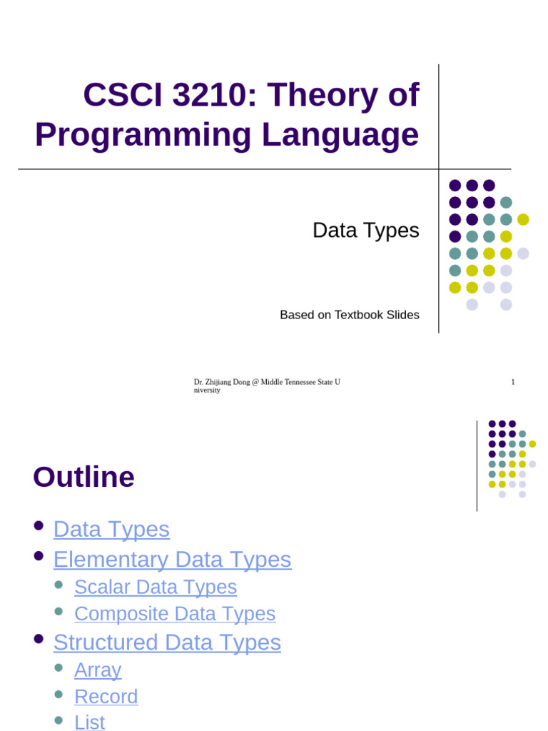 Data Types | PDF | Data Type | Integer (Computer Science) Data Types | PDF | Data Type | Integer (Computer Science)