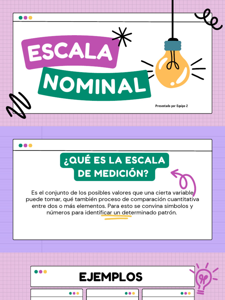 Escala Nominal Estadística Descriptiva - 20230911 - 183127 - 0000 | PDF ...