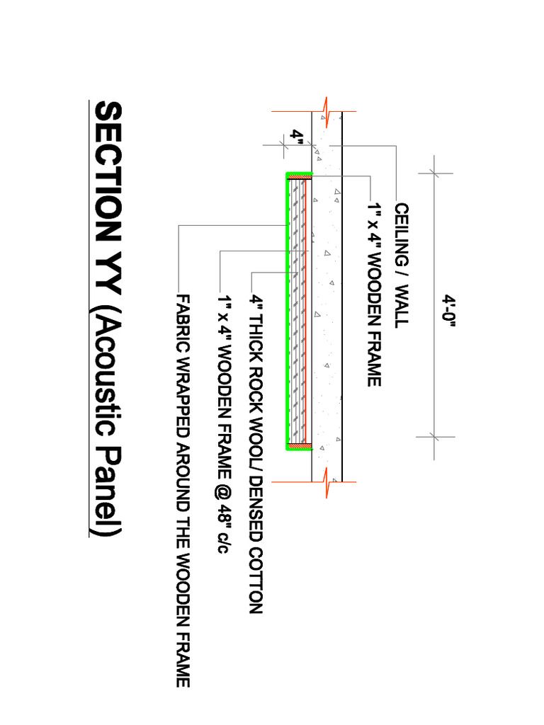 Baily School Acoustic Panel Section | PDF
