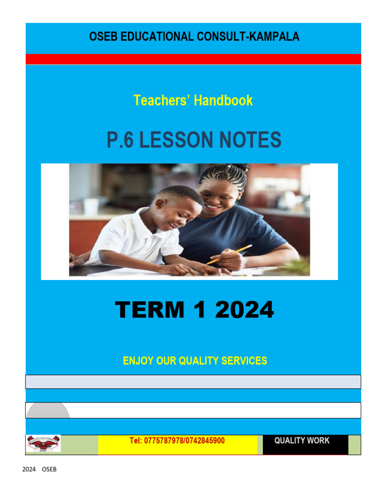p.6 English Lesson Notes Term I - III | PDF | Grammatical Gender ...