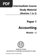Paper-1 Principles and Practice of Accounting Module 1 - Part1 | PDF