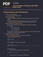 Verify OSPFv2 Network with Packet Tracer | PDF | Router (Computing) | Computer Network