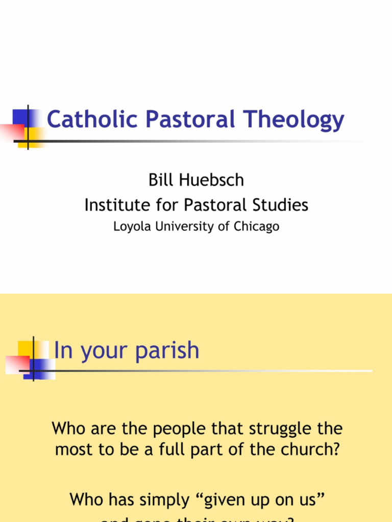 Pastoral Theology | PDF