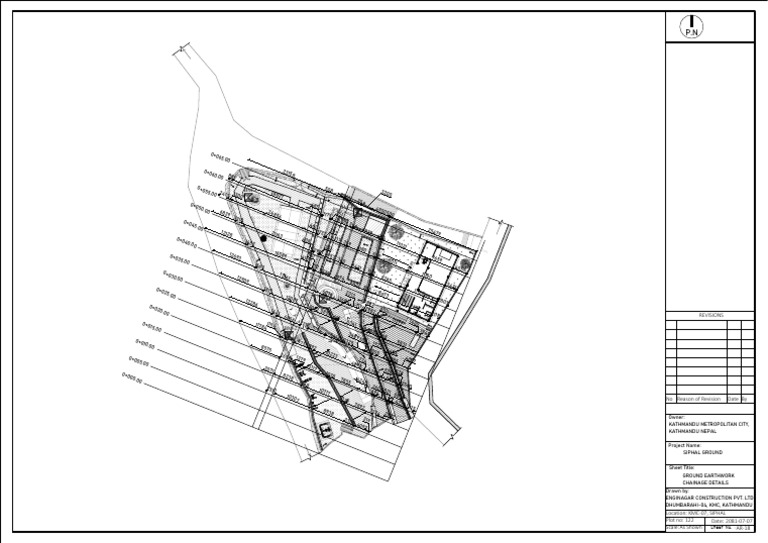 Earthwork drawings BP Park-Layout11 | PDF