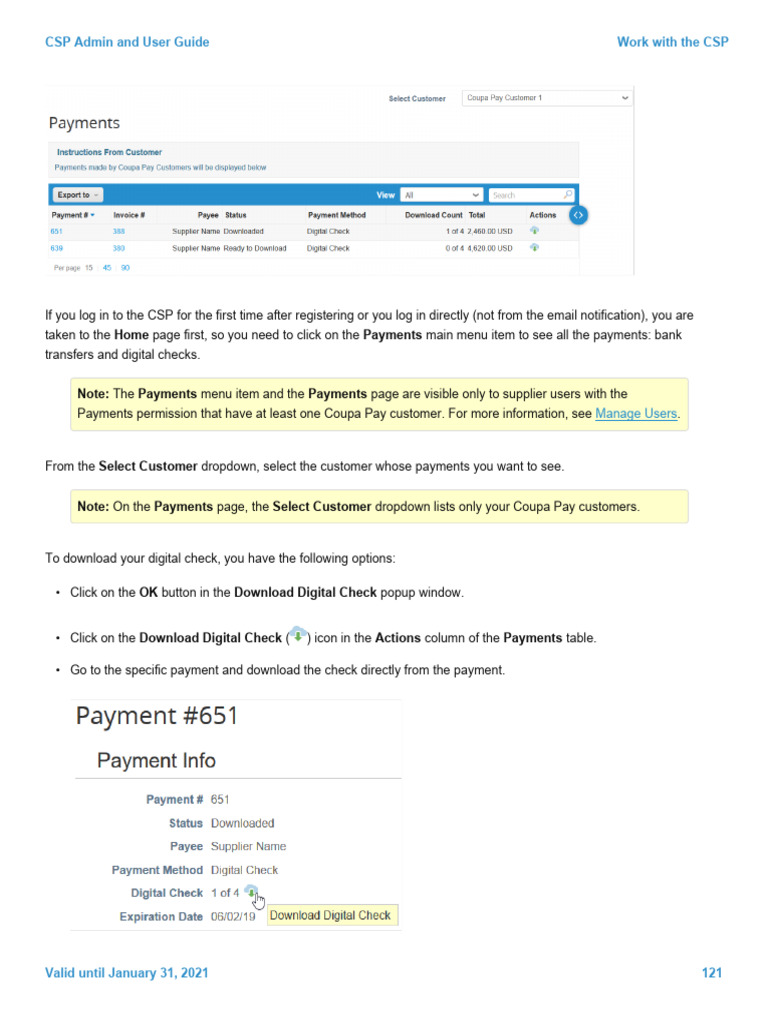 CSP Admin and User Guide-13 | PDF | Invoice | Microsoft Excel