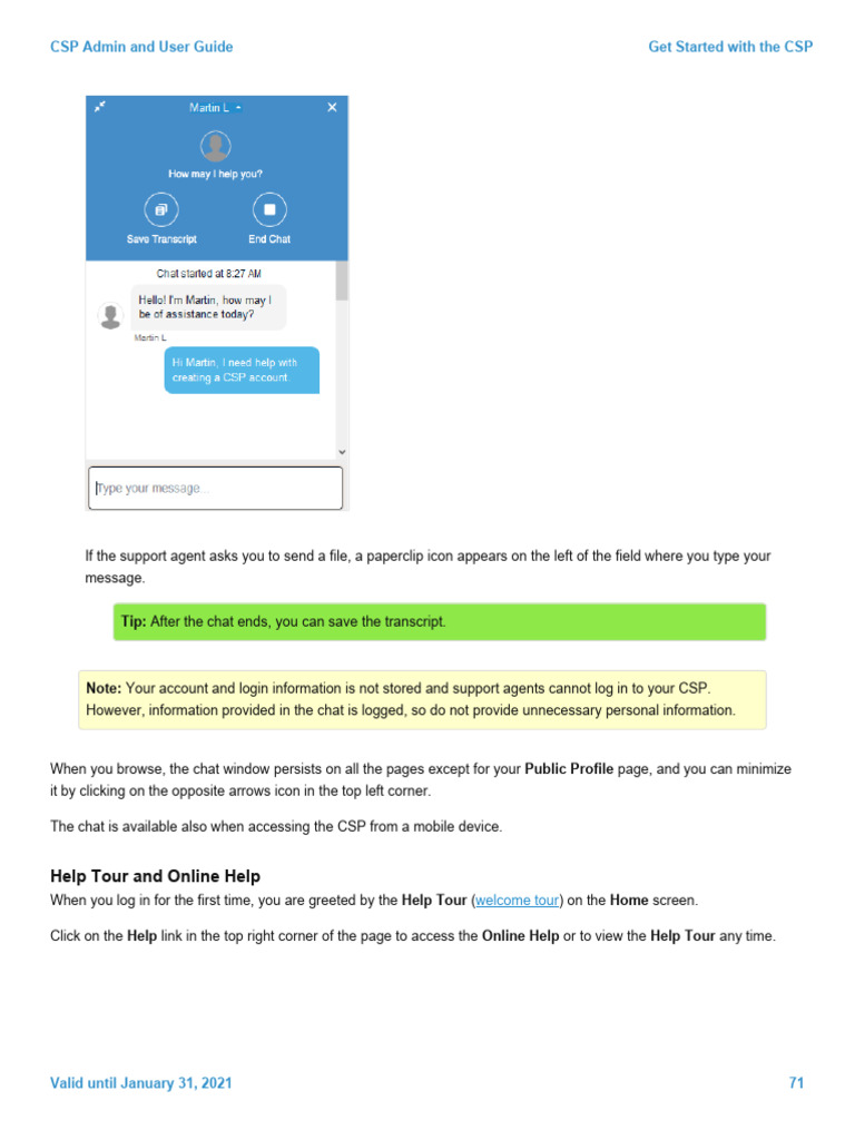 CSP Admin & User Guide Overview | PDF | Invoice | Computing