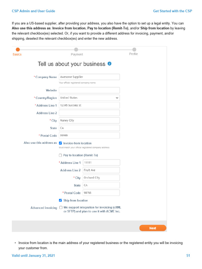 CSP Admin and User Guide-6 | PDF | Invoice | Payments